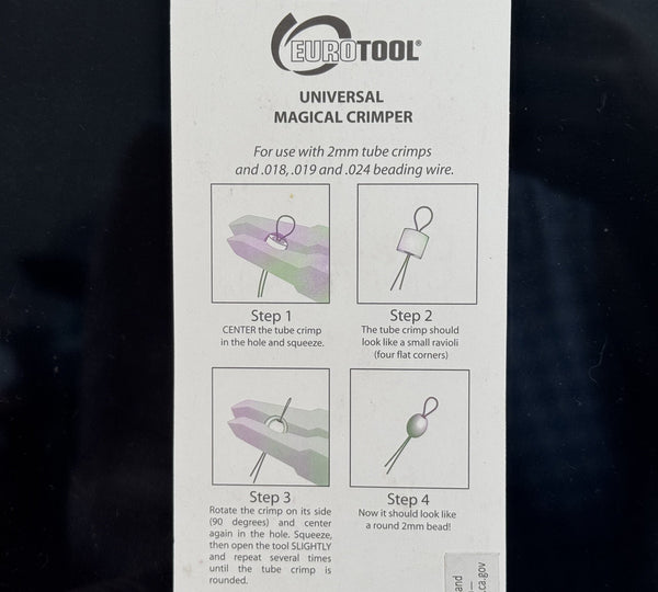 Universal Magical Crimper Pliers, magical crimp forming tool - Oz Beads ...